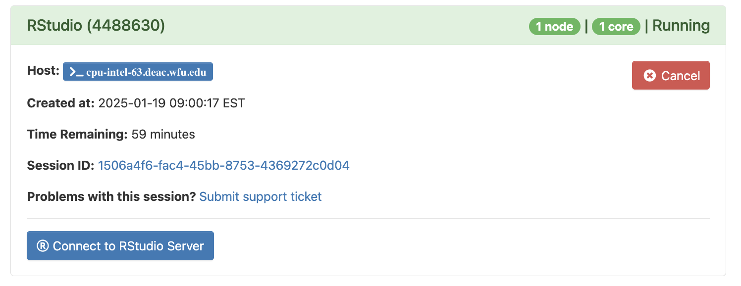 RStudio server instructions | STA 279, Fall 2025